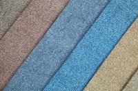 China 600D 100% Polyester Upholstery Sofa Cover Fabric Faux Linen For Furniture Cushion for sale