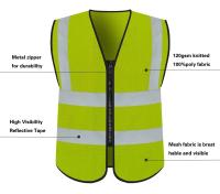 China Reflective High Vis Pink Safty Vest CE Printed Cotton Motorcycle Running Riding Tribe Mesh for sale