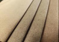 China 345gsm Yarn Dyed Linen Fabric Heavyweight Knitted Textile for sale