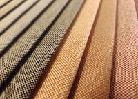 China Harmless Yarn Dyed Woven Fabric 345gsm Polyester Dobby Fabric Waterproof for sale
