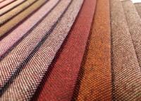 China 345gsm Yarn Dyed Linen Fabric Heavyweight Knitted Textile for sale