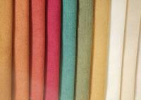 China Knitted Plain Sofa Fabric ISO9001 Faux Linen Fabric Polyester for sale