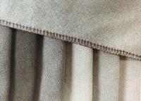 China 145cm Plain Sofa Fabric Blackout Grey Microfiber Upholstery Fabric for sale