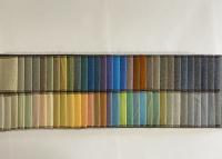 China Dyed Furniture Textile Fabric 240gsm Linen Polyester Textile for sale
