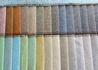 China Dyed Furniture Textile Fabric 240gsm Linen Polyester Textile for sale