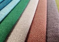 China Elastic Linen Sofa Fabric Polyester Blend Cloth Anti Mildew for sale
