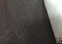 China 335gsm Linen Sofa Fabric Dress Shirt Knitted Pure Polyester for sale