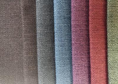 China 335gsm Linen Sofa Fabric Dress Shirt Knitted Pure Polyester for sale