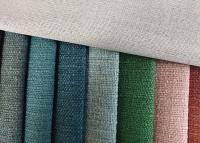 China Heavy Weight Pure Linen Fabric 100% Polyester Cotton Linen Look Fabric for sale