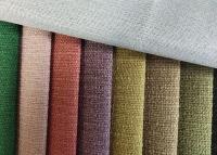 China Heavy Weight Pure Linen Fabric 100% Polyester Cotton Linen Look Fabric for sale