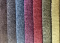 China 100% Polyester Linen Sofa Fabric TUV 142cm Woven Textile for sale