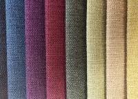 China 100% Polyester Linen Sofa Fabric TUV 142cm Woven Textile for sale