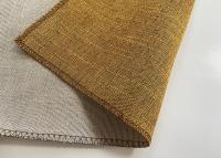China Tear Resistant Linen Sofa Fabric Modern 100 Polyester Upholstery Fabric for sale