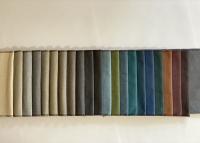 China 320gsm Linen Sofa Fabric Plain Dyed Moisture Wicking for sale