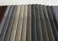 China 100% polyester linen like plain dyed fabric sofa cover fabric YARN-DYED fabric for sale