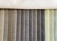 China 300D Linen Weave Upholstery Fabric , 145cm Polyester Blend Sofa Fabric for sale