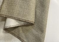 China SGS Yarn Dyed Linen Weave Fabric , Burlap Heavyweight Upholstery Fabric for sale