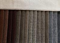 China Plain Grey Upholstery Fabric   , CE Woven Sofa Set Jute Fabric for sale