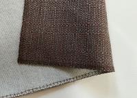 China Plain Grey Upholstery Fabric   , CE Woven Sofa Set Jute Fabric for sale