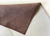 China Custom Upholstery Sofa Fabric , Woven Jute Sofa Fabric for sale