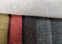 China 100% Polyester Upholstery Sofa Fabric Linen Plain Dyed Fabric for sale