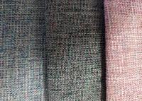 China Woven Upholstery Sofa Fabric 260gsm Yarn Dyed 80% Polyester for sale