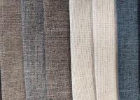 China Woven Upholstery Sofa Fabric 260gsm Yarn Dyed 80% Polyester for sale