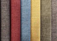 China Woven Upholstery Sofa Fabric 260gsm Yarn Dyed 80% Polyester for sale