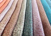 China 375gsm Heavy Weight Linen Upholstery Fabric Yarn Dyed 100 Polyester Linen Fabric for sale