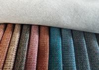 China Sofa 100 Polyester Linen Fabric 57 Inches Plain Upholstery Textile for sale