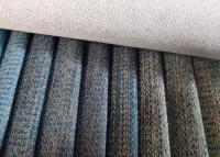 China Sofa 100 Polyester Linen Fabric 57 Inches Plain Upholstery Textile for sale