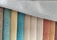 China 100% Polyester Upholstery Sofa Fabric Soft Plain Yarn Dyed Woven Fabric for sale