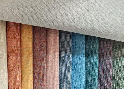 China 100% Polyester Upholstery Sofa Fabric Soft Plain Yarn Dyed Woven Fabric for sale
