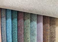 China 100% Polyester Upholstery Sofa Fabric Soft Plain Yarn Dyed Woven Fabric for sale