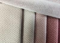 China 145cm Solid Color Upholstery Fabric RoHS Polyester Chenille Blend for sale