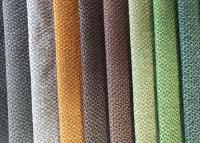 China RoHS 100 Polyester Woven Fabric 390gsm Water Resistant Upholstery Fabric for sale