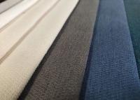 China Dyed 100 Polyester Woven Fabric Solid Color Coarse Linen Slub Fabric for sale