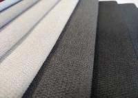 China Dyed 100 Polyester Woven Fabric Solid Color Coarse Linen Slub Fabric for sale