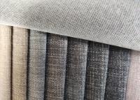 China China 100% Polyester Linen Look Furniture Upholstery Jute Sofa Fabric for sale