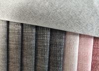China 100% polyester fabric linen cotton fabric of many colors for furniture sofa for sale