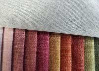 China China 100% Polyester Linen Look Furniture Upholstery Jute Sofa Fabric for sale