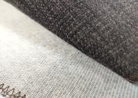 China 100% Polyester Linen look fabric for sofa upholstery fabric stock lots for sale