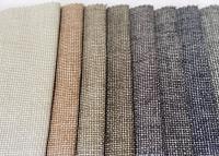 China One Side Linen Polyester Fabric OEKO TEX Natural Linen Pillow Covers for sale