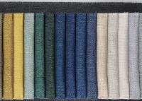 China Plain Linen Upholstery Fabric , Colorful Polyester Sofa Fabric for sale