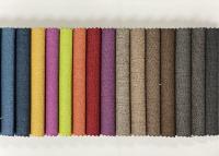 China linen look sofa fabric upholstery fabric colorful polyester fabric for sofa small linen sofa for sale