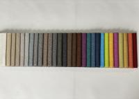 China linen look sofa fabric polyester fabric for sofa small linen sofa modern fabric sofa for sale