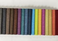 China linen look sofa fabric polyester fabric for sofa small linen sofa modern fabric sofa for sale