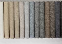China linen look sofa fabric polyester fabric for sofa small linen sofa modern fabric sofa for sale