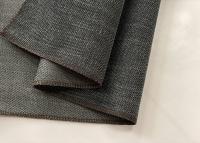 China 145cm Chenille Sofa Fabric Plain Grey Chenille Upholstery Fabric for sale