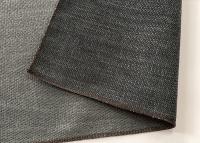 China 145cm Chenille Sofa Fabric Plain Grey Chenille Upholstery Fabric for sale